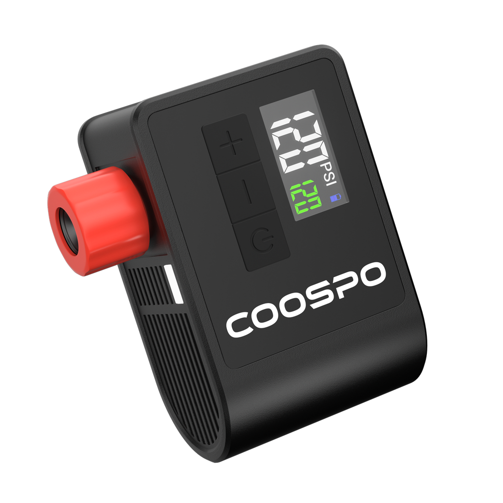 Mini inflador eléctrico COOSPO 120 psi | Coospo Colombia